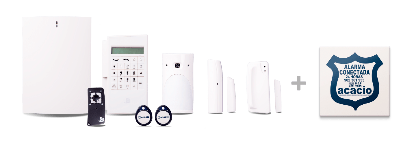 Alarmas para hogar. Protege tu casa con Acacio Seguridad.